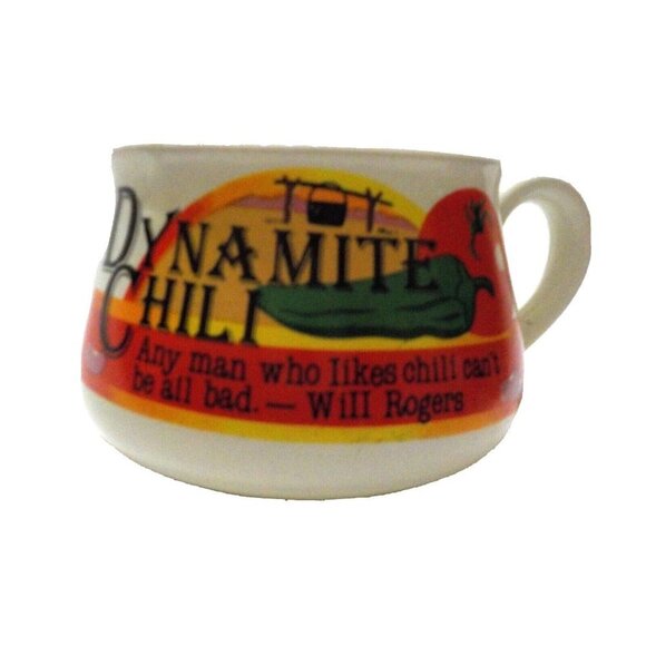 Unbranded | Dining | 3 Chili Bowl Mug Any Man Who Likes Chili Cant Be ...